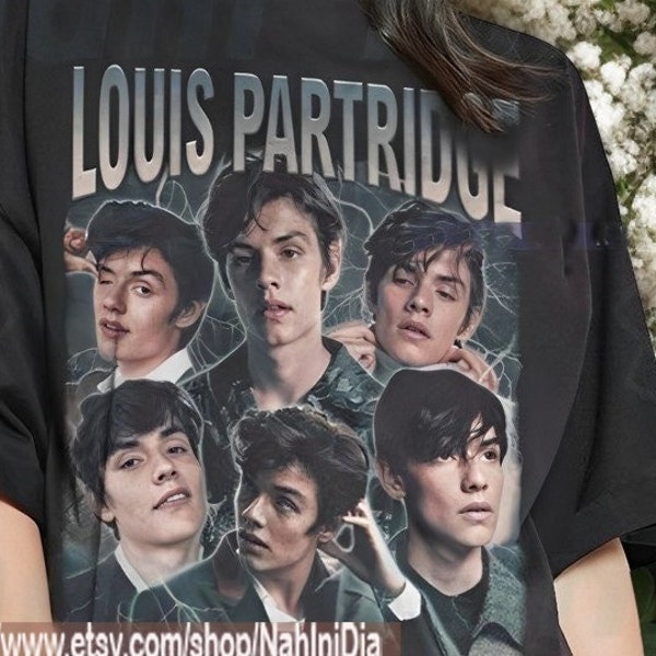 Louis Partridge Shirt, Louis Partridge Movie Vintage 90'Partridge T ...