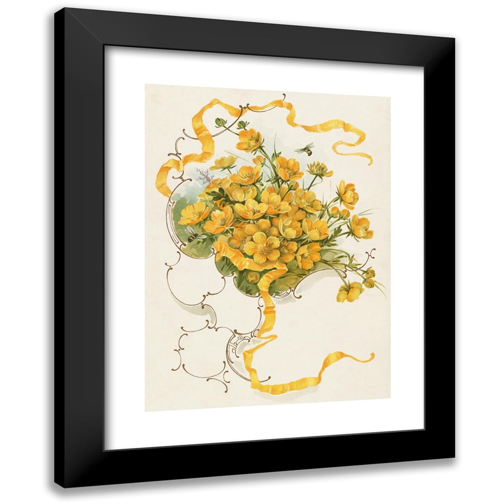 Louis Prang 11x14 Black Modern Framed Museum Art Print Titled ...