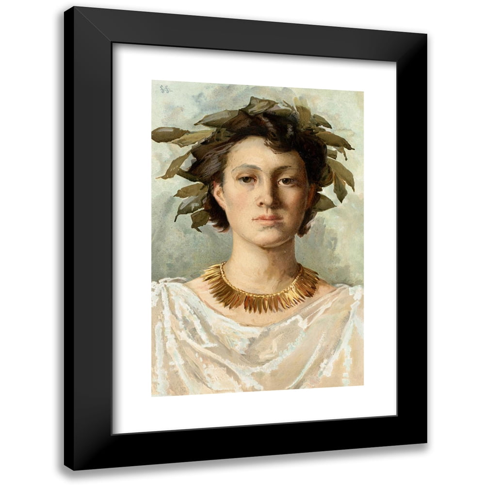 Louis Prang 11x14 Black Modern Framed Museum Art Print Titled - Young ...