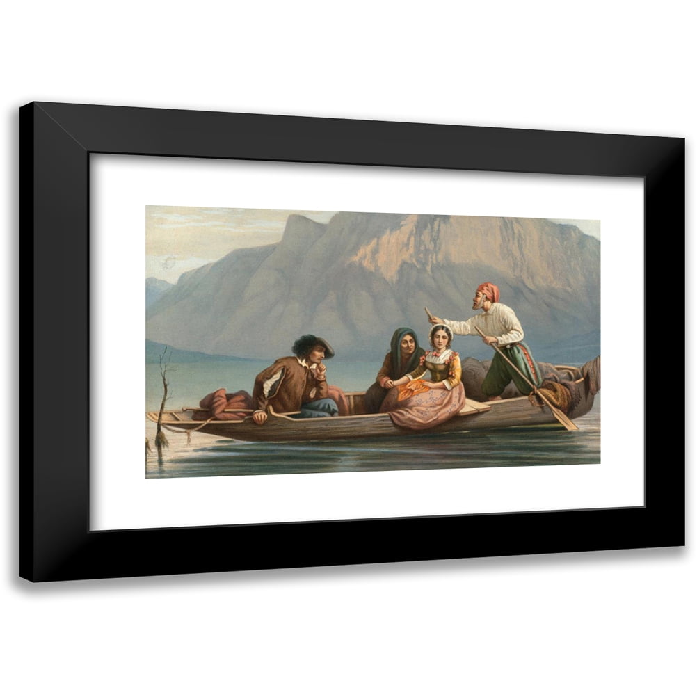 Louis Prang 14x10 Black Modern Framed Museum Art Print Titled - The ...
