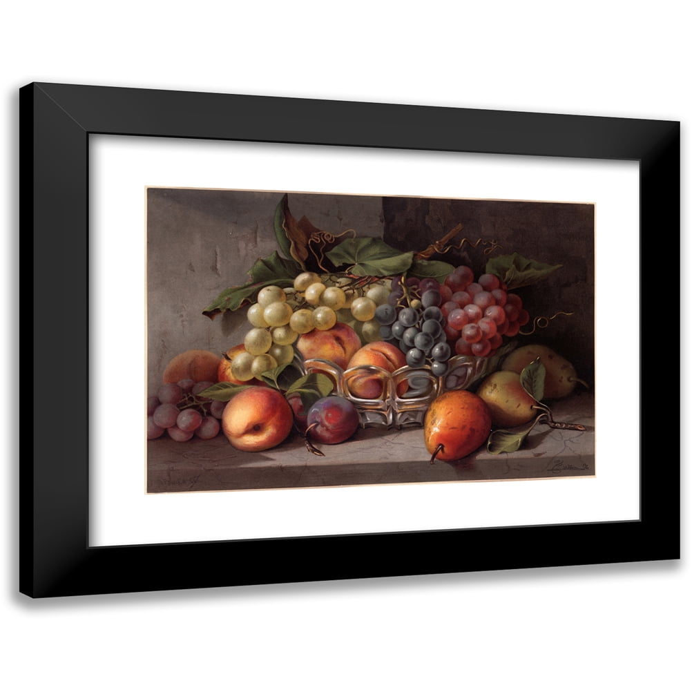 Louis Prang 14x11 Black Modern Framed Museum Art Print Titled - Autumn ...