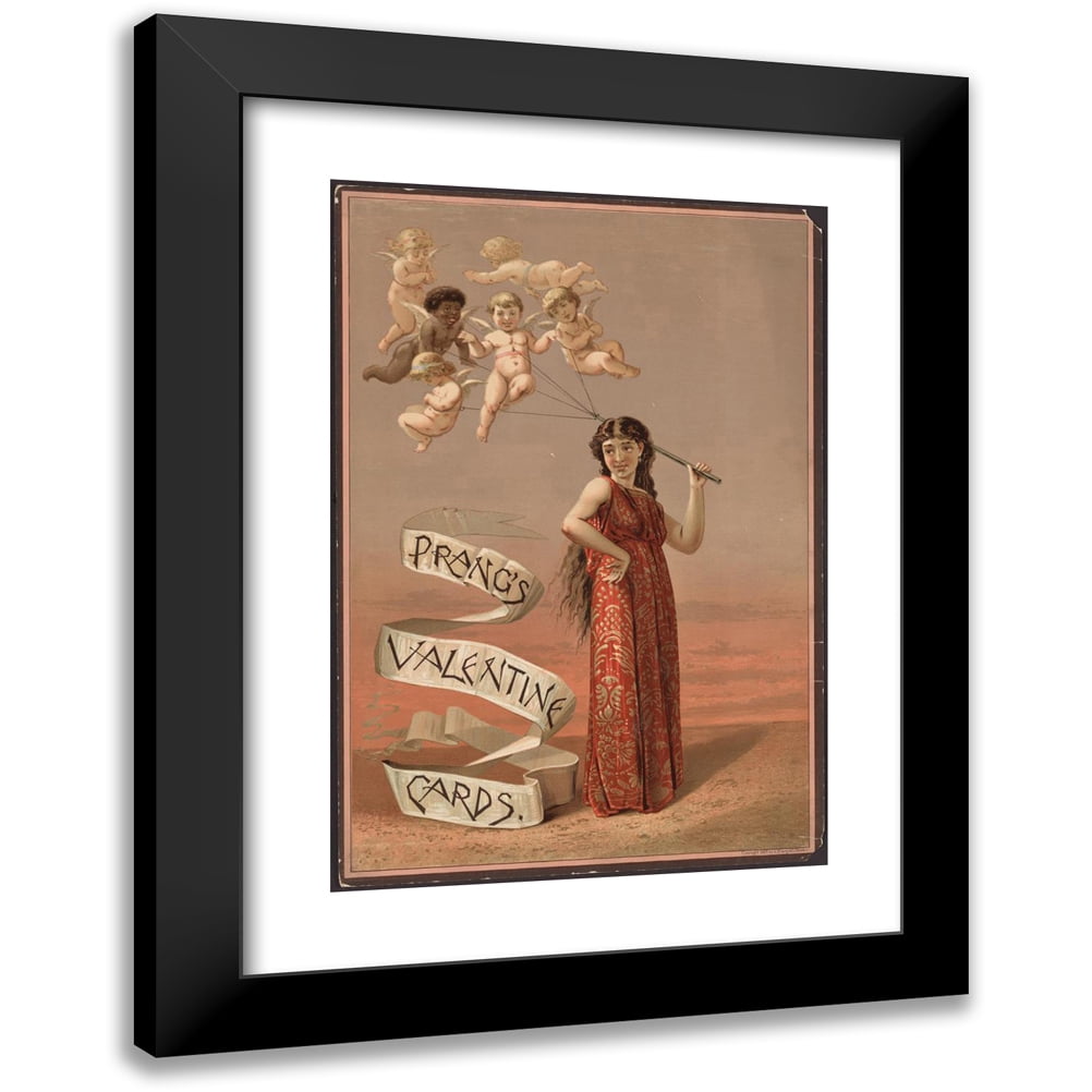 Louis Prang 14x18 Black Modern Framed Museum Art Print Titled - Prang's ...
