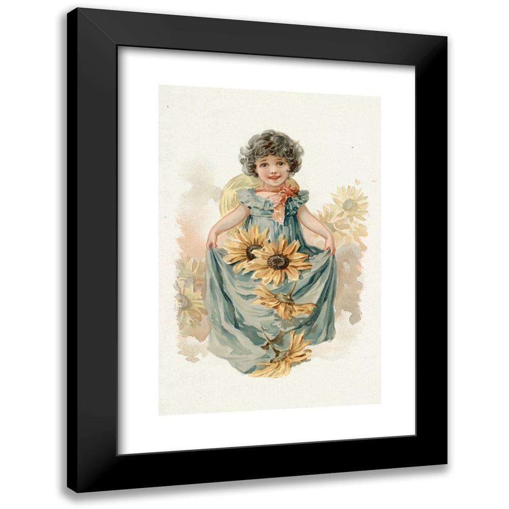 Louis Prang 17x24 Black Modern Framed Museum Art Print Titled - Little ...