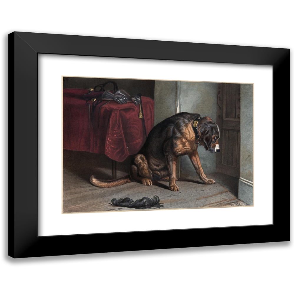 Louis Prang 24x18 Black Modern Framed Museum Art Print Titled - A ...