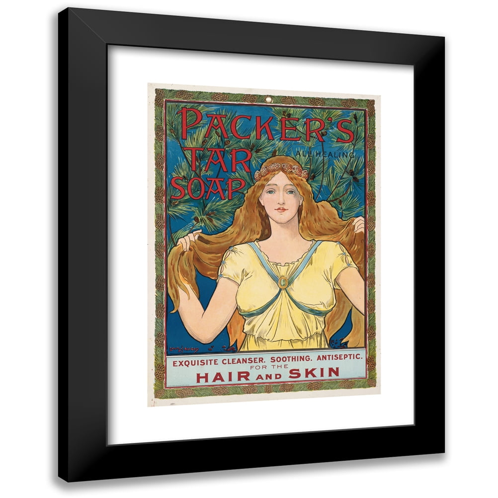Louis Rhead 11x14 Black Modern Framed Museum Art Print Titled - Packer ...