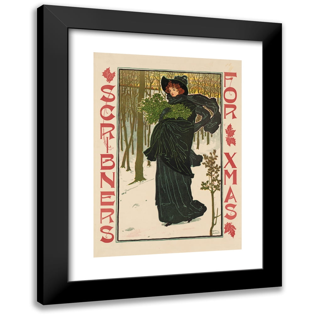 Louis Rhead 11x14 Black Modern Framed Museum Art Print Titled ...