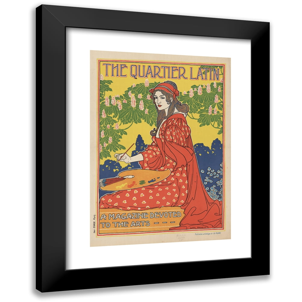 Louis Rhead 11x14 Black Modern Framed Museum Art Print Titled - The ...