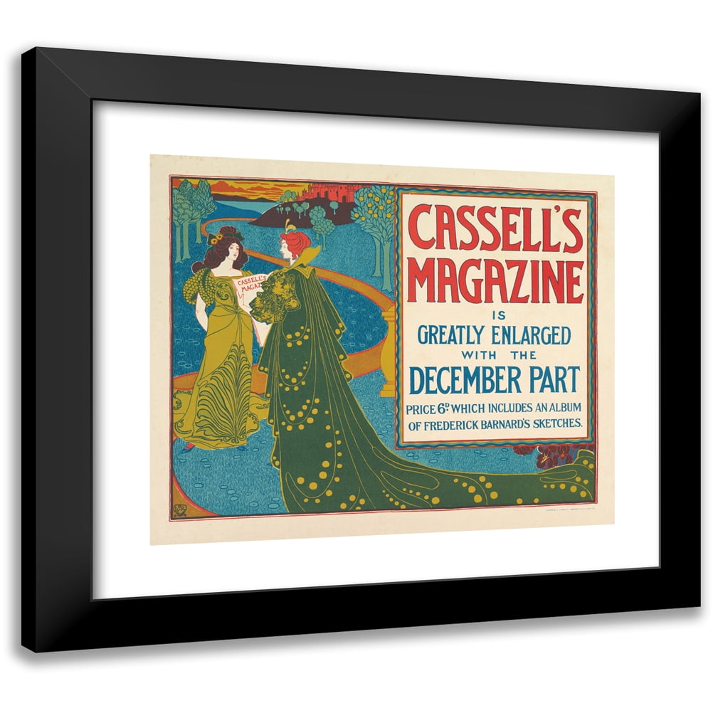 Louis Rhead 17x15 Black Modern Framed Museum Art Print Titled - Cassell ...