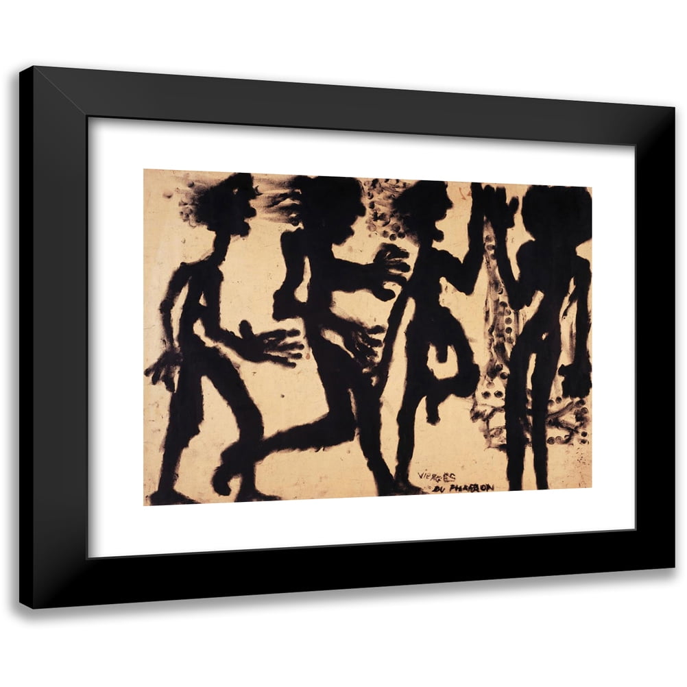 Louis Soutter 14x11 Black Modern Framed Museum Art Print Titled - The ...
