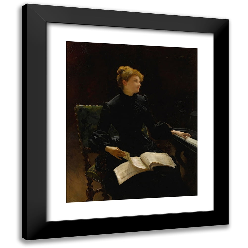 Louis Tribout 15x18 Black Modern Framed Museum Art Print Titled - The ...
