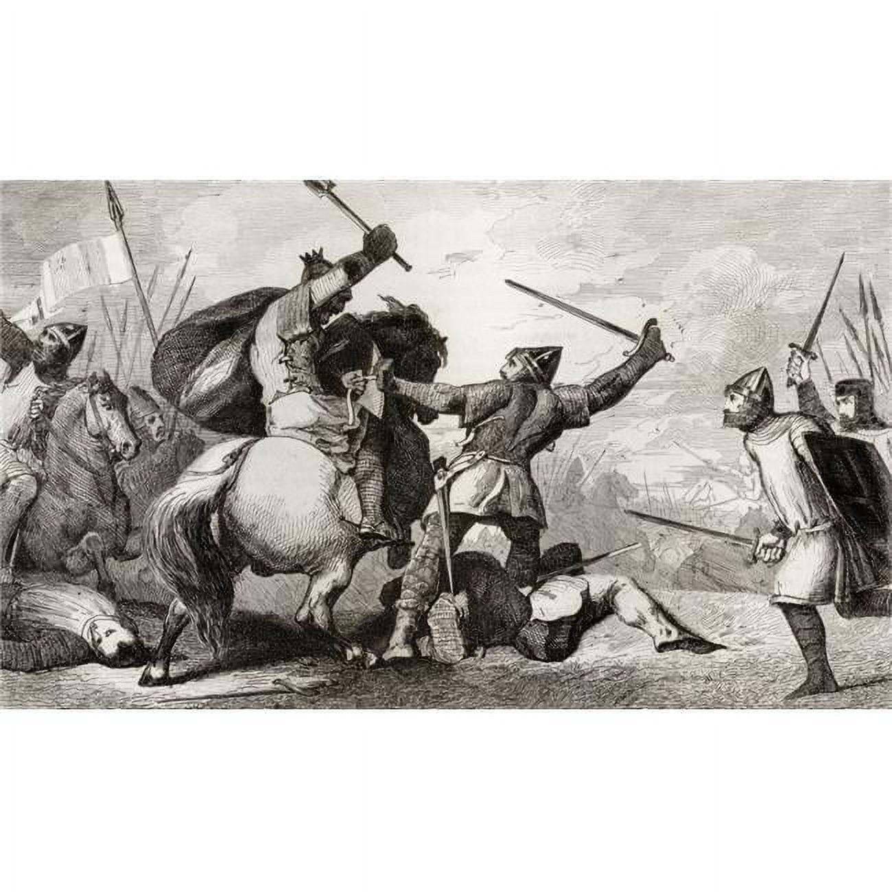 Louis Vi the Fat 1081 to 1137 Fights the English In the Battle of ...