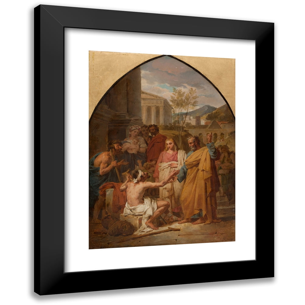 Louis-Vincent-Léon Pallière 18x24 Black Modern Framed Museum Art Print ...