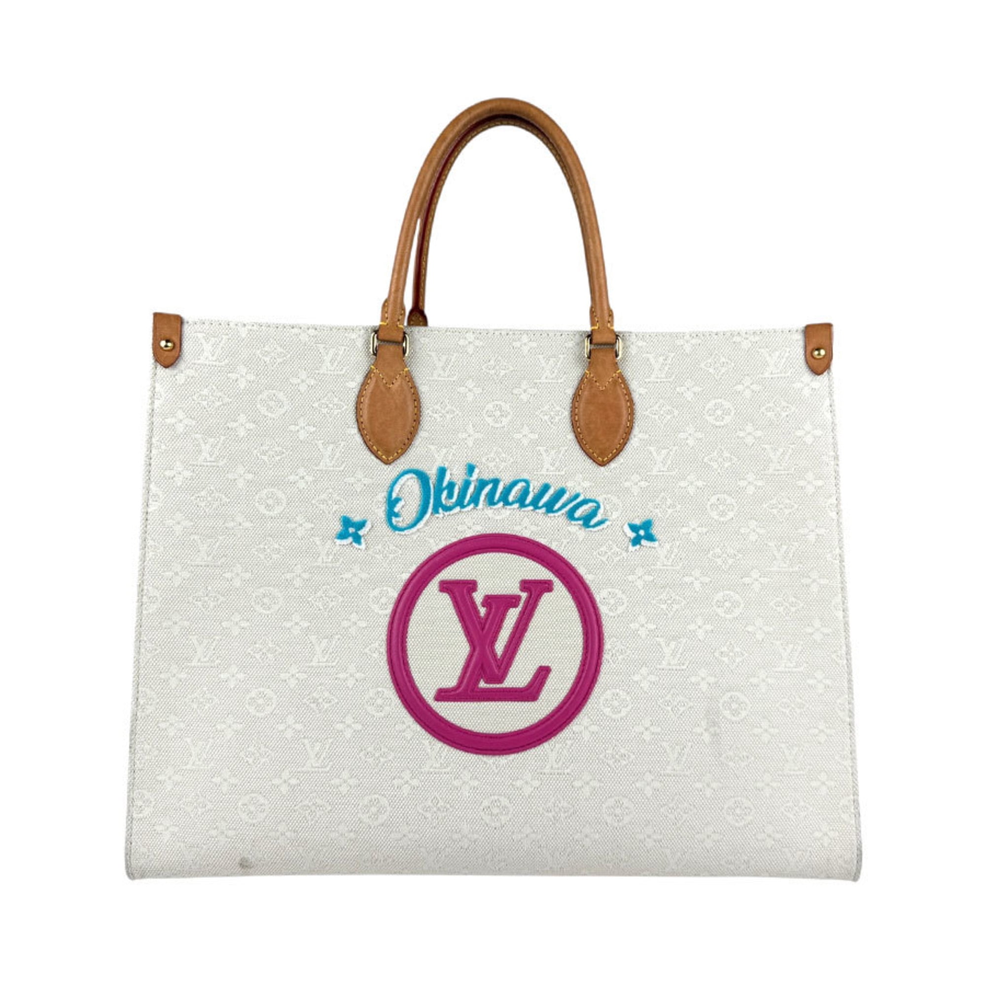 Pre-Owned Louis Vuitton LOUIS VUITTON Handbag Tote Bag Okinawa Limited ...