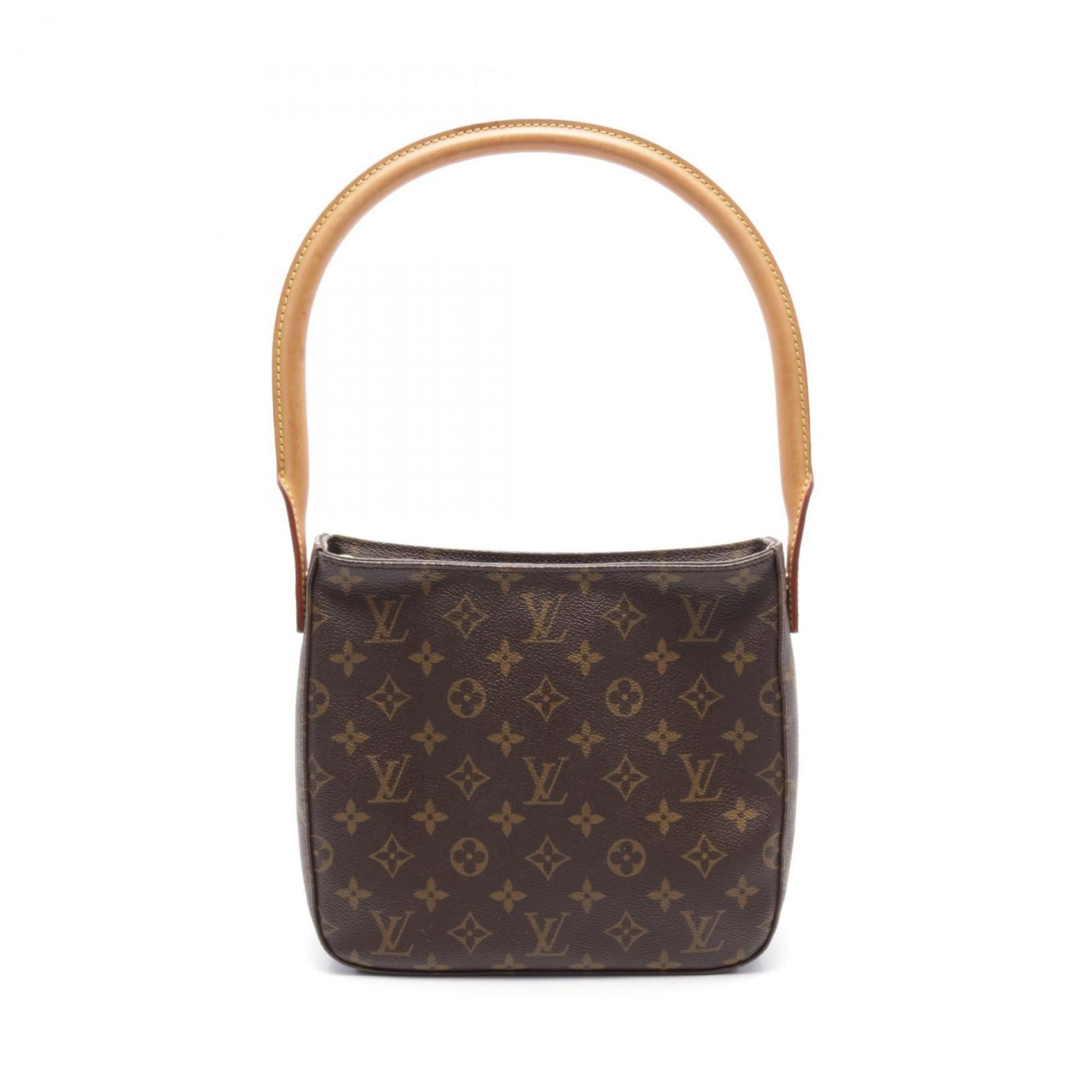 Pre-Owned Louis Vuitton LOUIS VUITTON Looping MM Shoulder Bag Coated ...