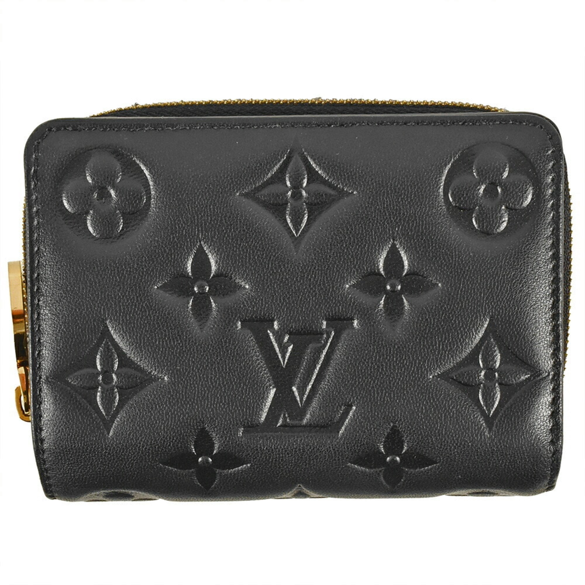 Pre-Owned Louis Vuitton LOUIS VUITTON Portefeuille Lou Bi-fold Wallet ...