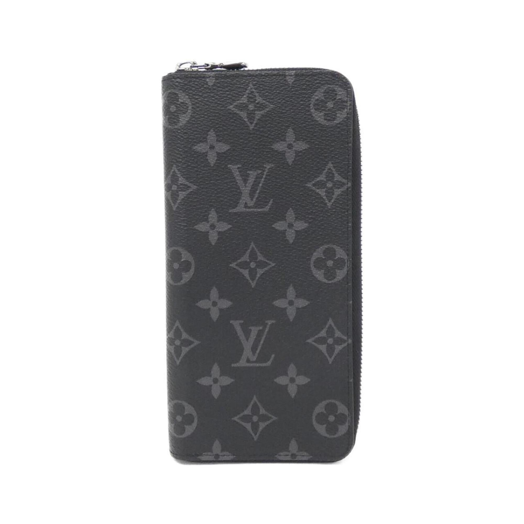 Pre-Owned Louis Vuitton Monogram Eclipse Zippy Wallet Vertical M62295 (Good) - Walmart.com