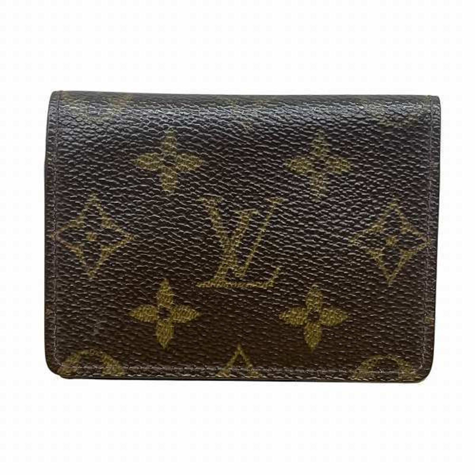 Pre-Owned Louis Vuitton Monogram Envelope Carte du Widget M62920 ...