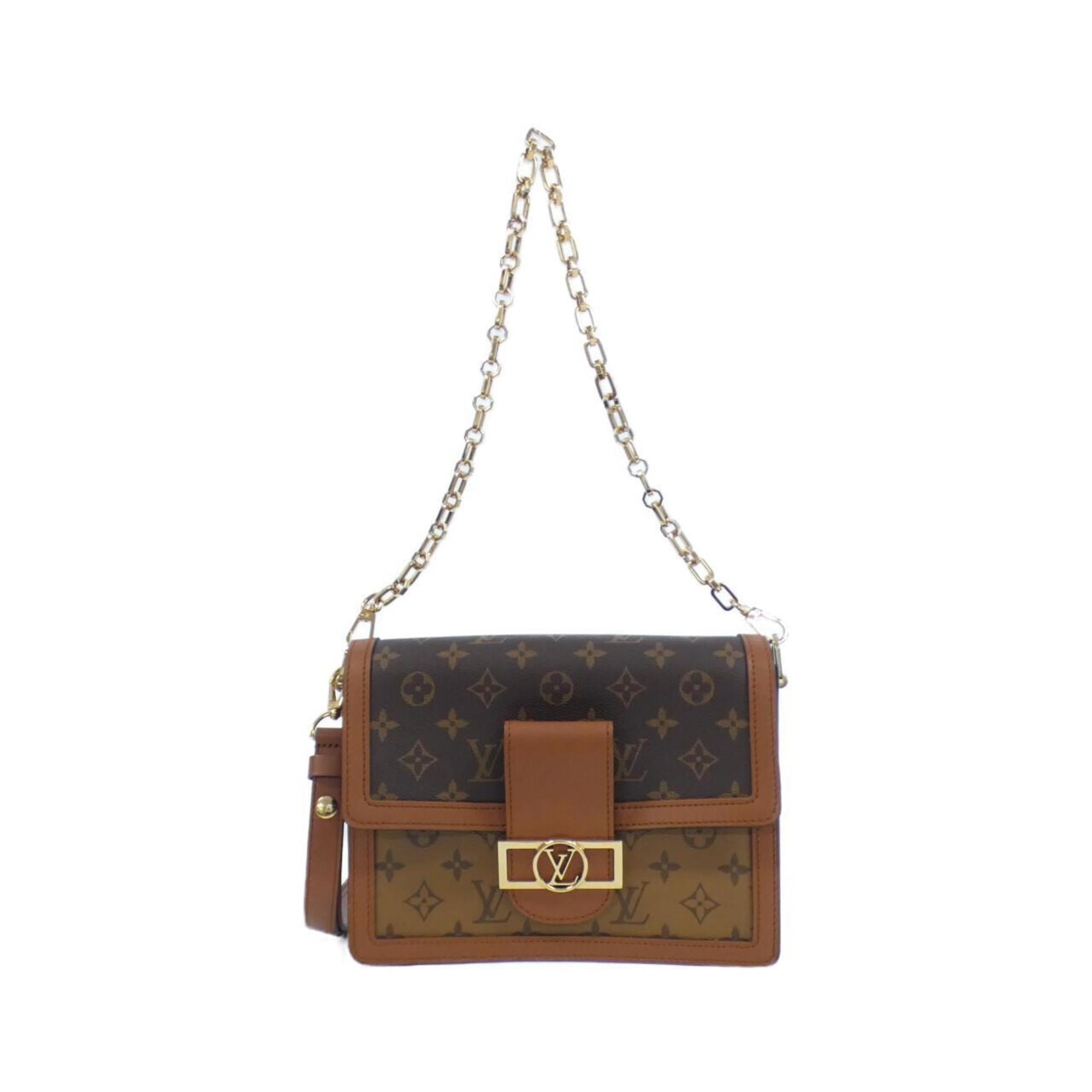 Pre-Owned Louis Vuitton Monogram Reverse Dauphine MM M44391 Shoulder ...
