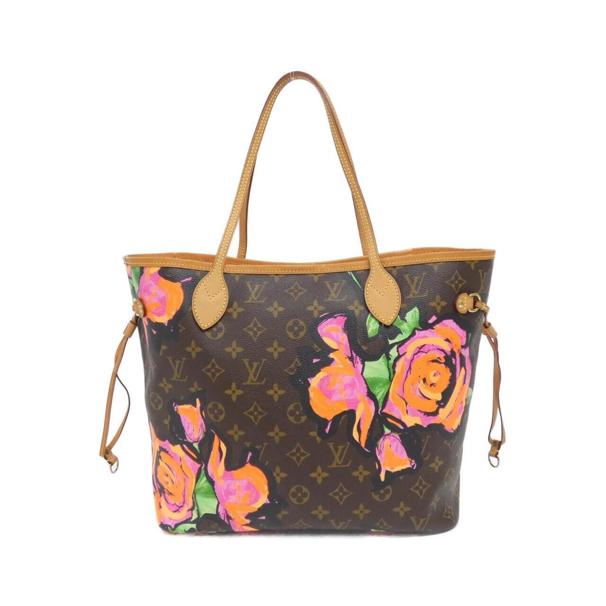 Pre-Owned Louis Vuitton Monogram Rose (Stephen Sprouse) Neverfull MM ...