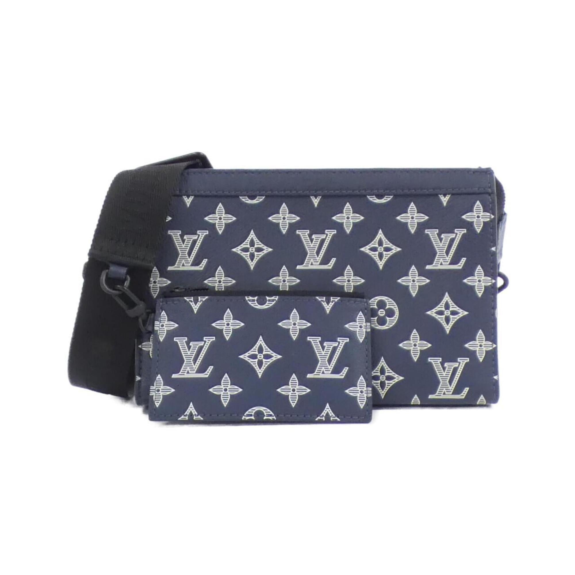 Pre-Owned Louis Vuitton Monogram Shadow Gaston Wearable Wallet M83384 ...
