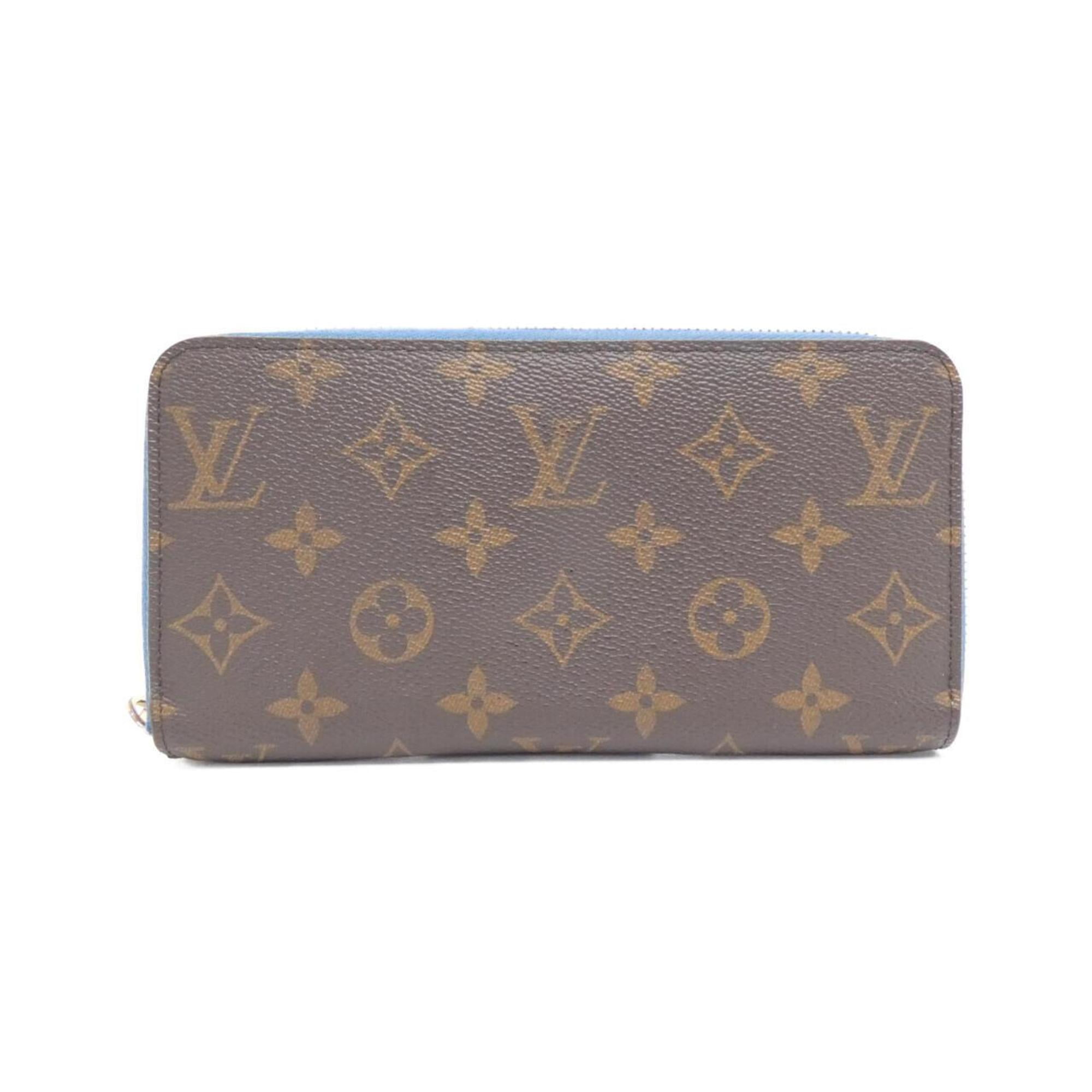 Pre-Owned Louis Vuitton Monogram Zippy Wallet M63894 (Good) - Walmart.com