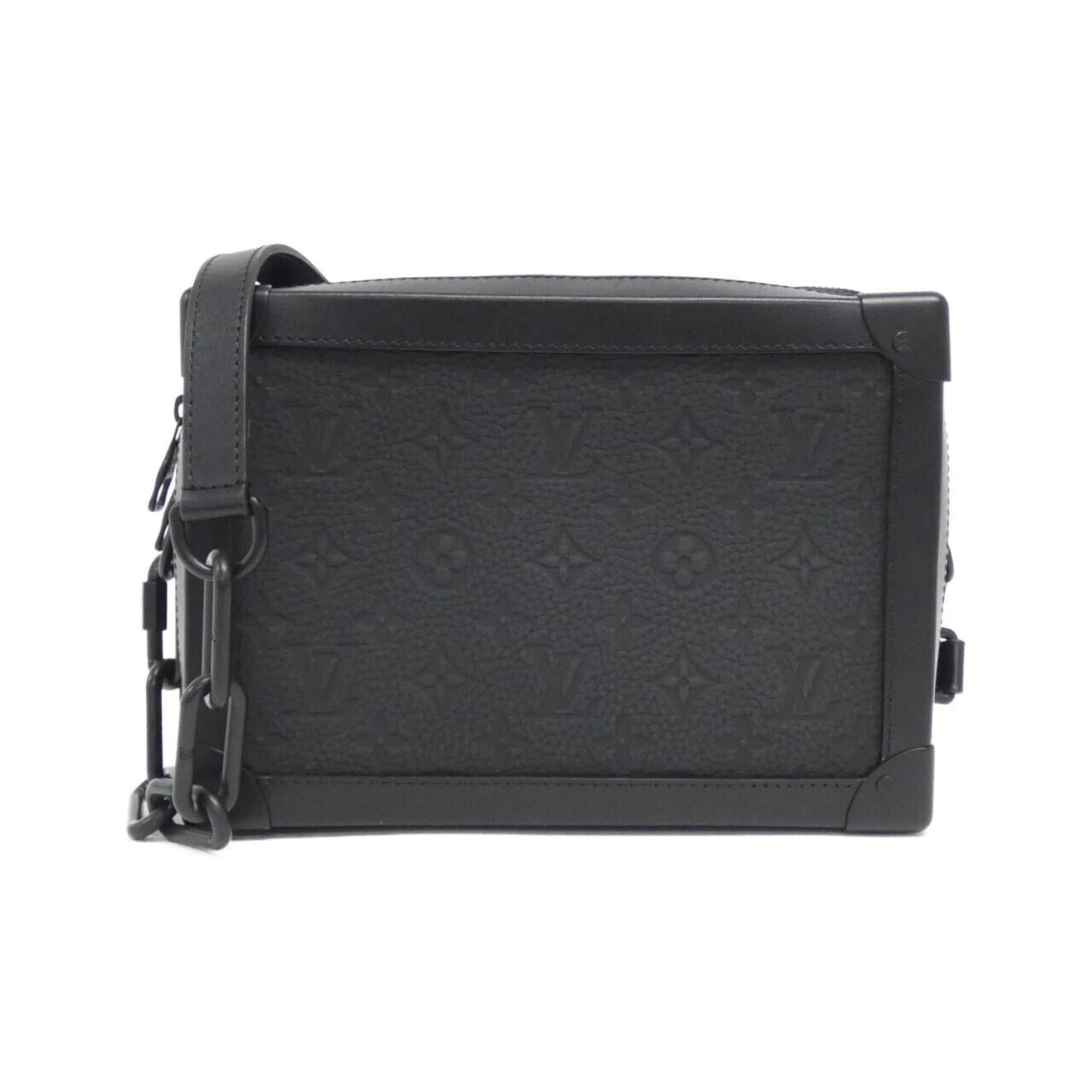 Pre-Owned Louis Vuitton Taurillon Monogram Soft Trunk M55700 Shoulder ...