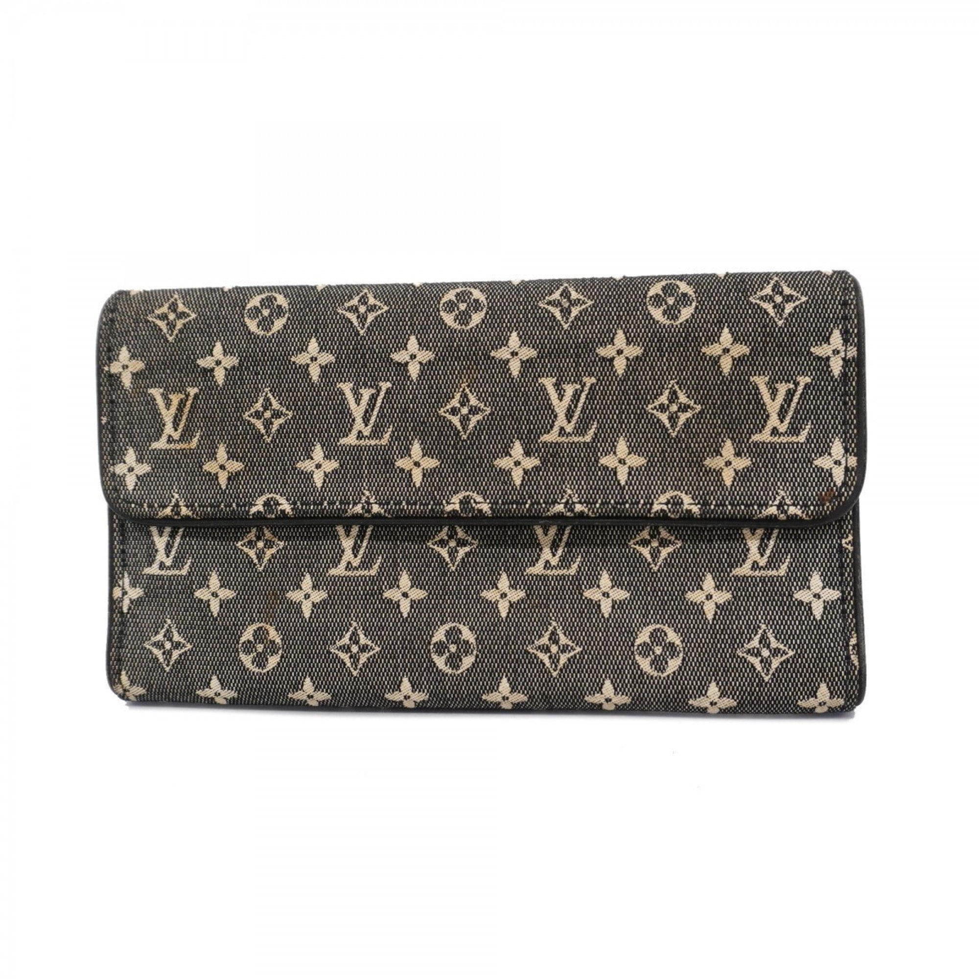 Pre-Owned Louis Vuitton Tri-fold Long Wallet Monogram Porte Tresor ...