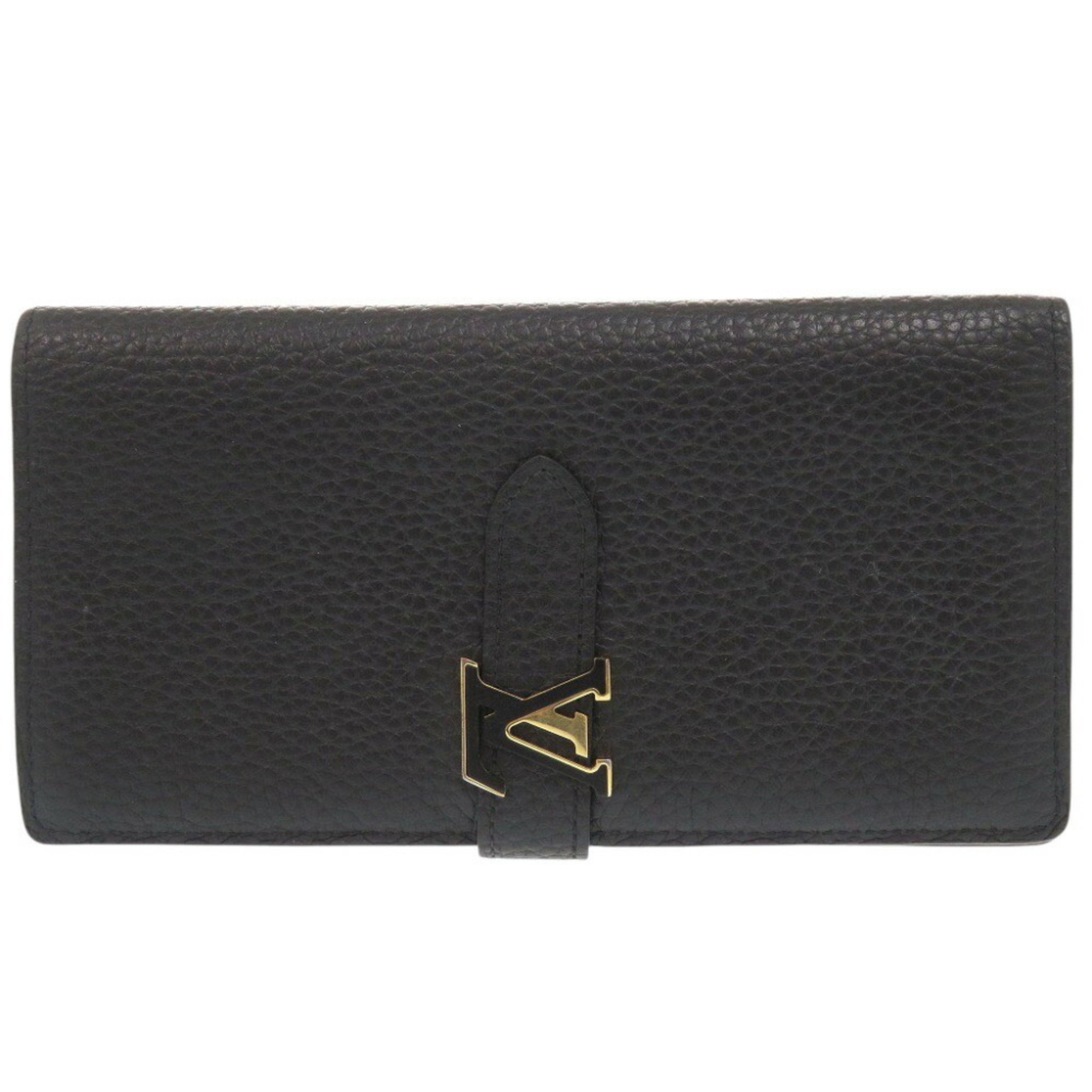 Pre-Owned Louis Vuitton Vertical Wallet Capucines M81330 IC Chip ...
