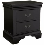 Coaster 200972-CO 2 Drawer Nightstand, Burnished Oak - Walmart.com