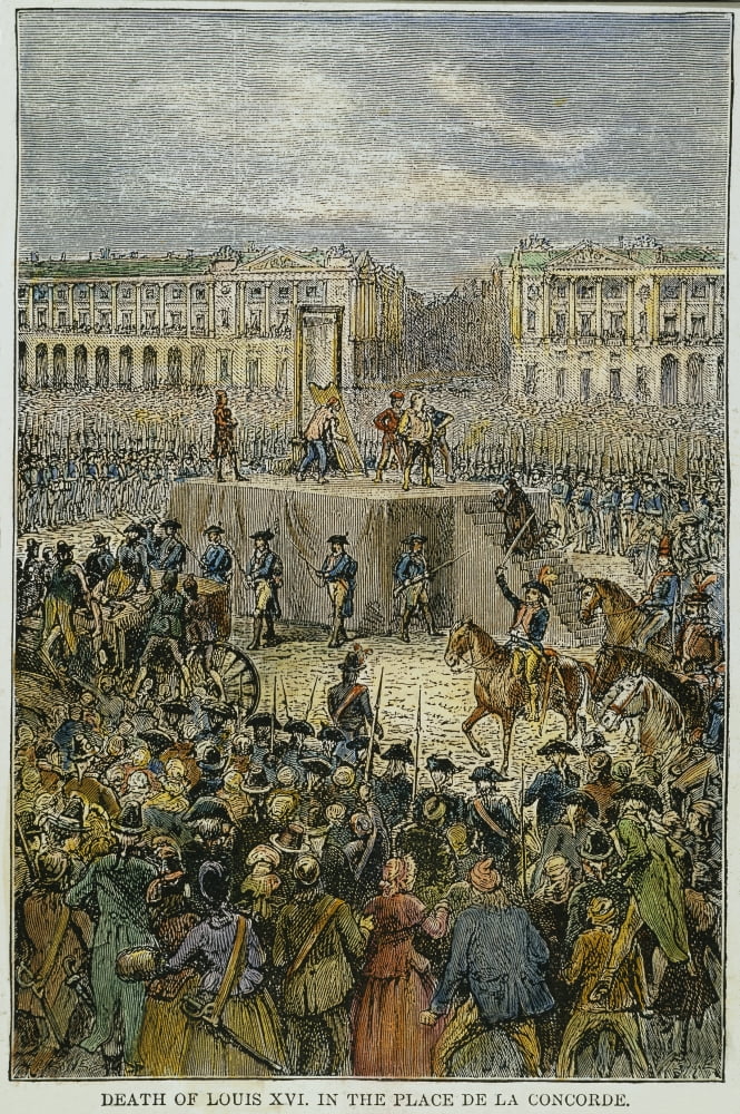 French Revolution King Louis Xvi Executed