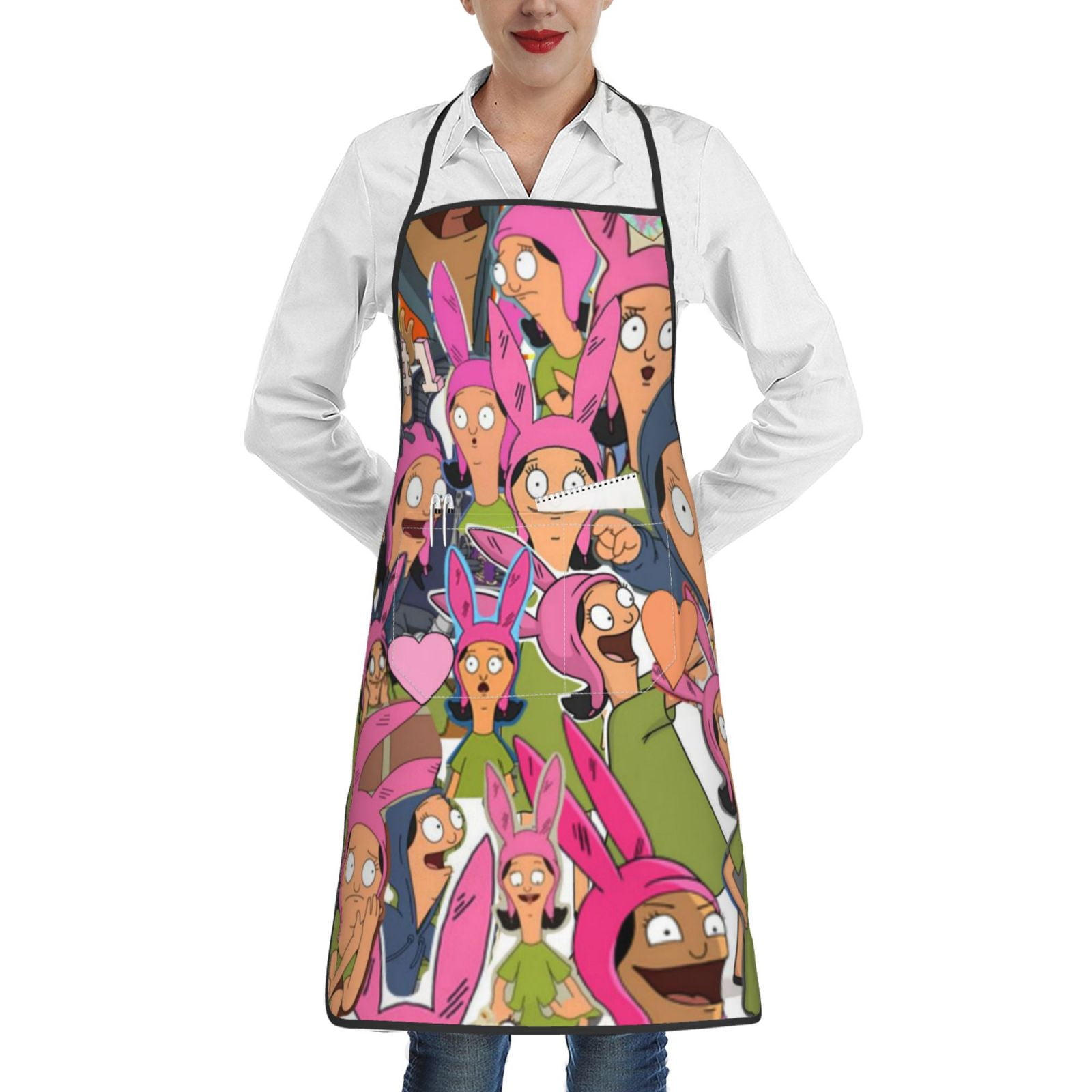 Louise Belcher Bob's Burgers Waterproof Apron Home Decor Kitchen ...