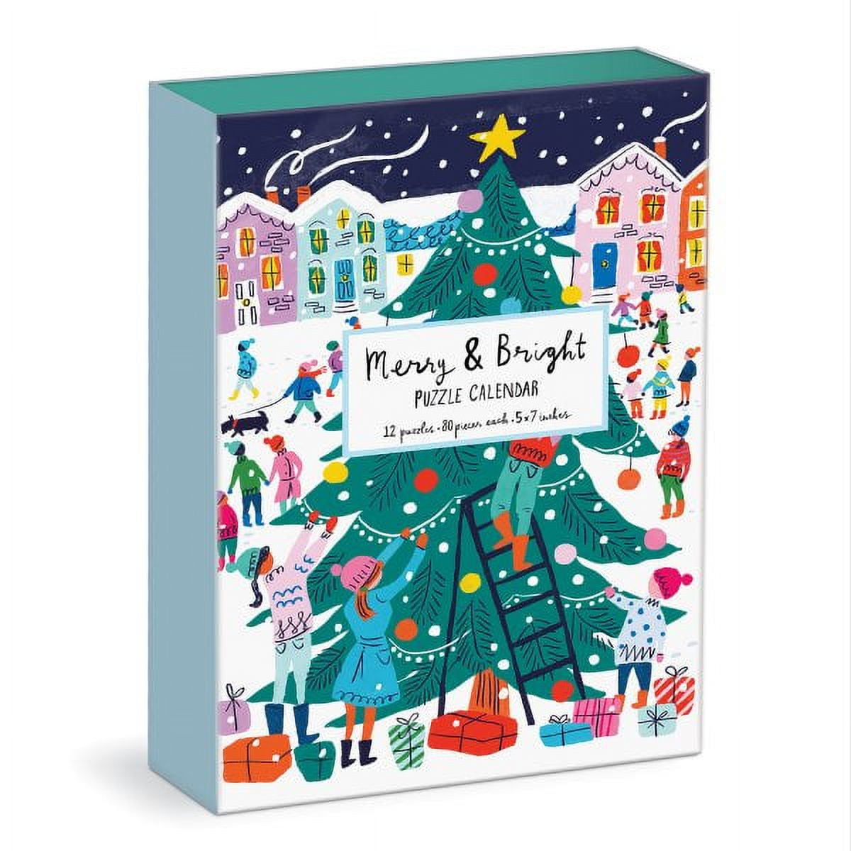 Louise Cunningham Merry and Bright 12 Days of Christmas Advent Puzzle ...