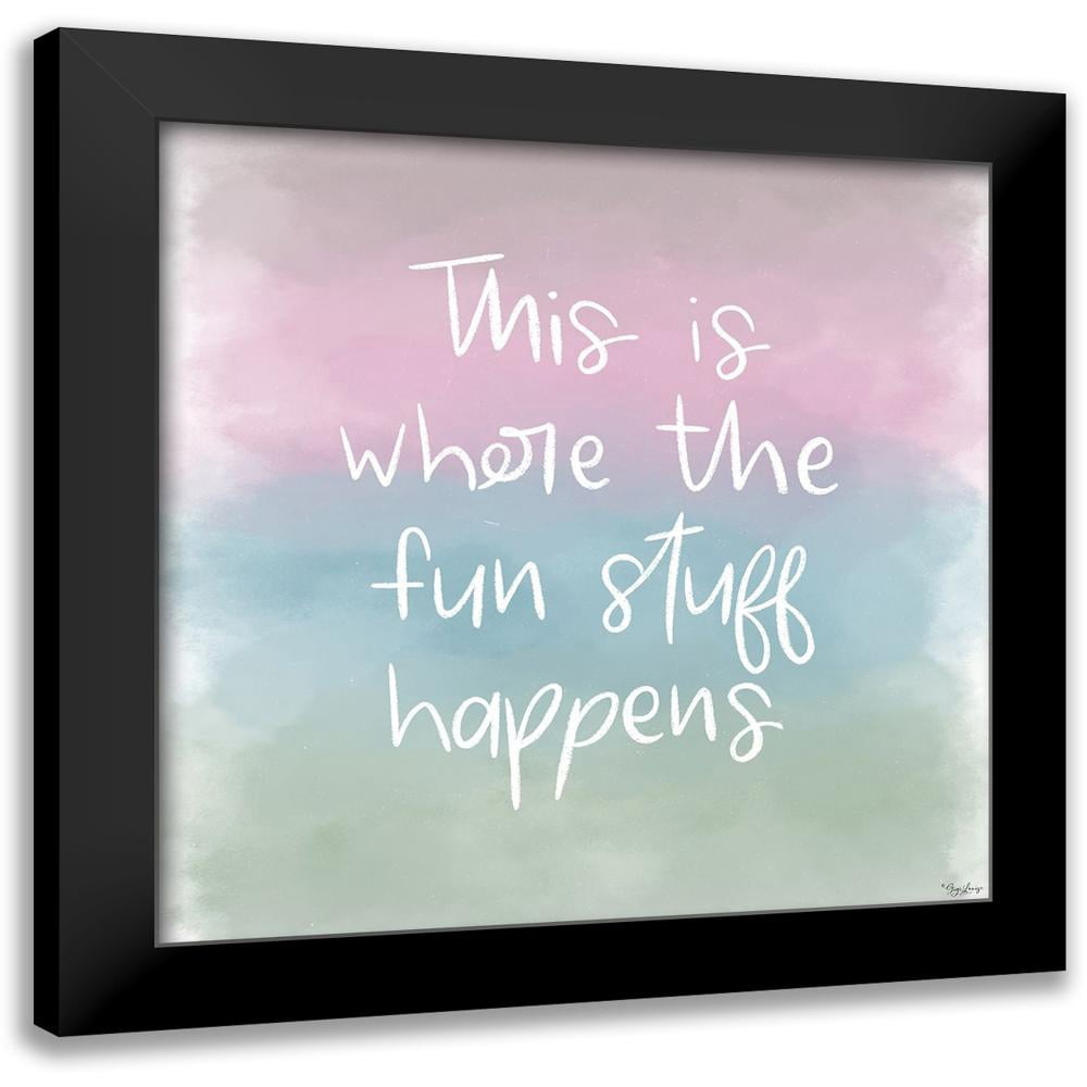 Louise, Gigi 15x15 Black Modern Framed Museum Art Print Titled - Fun ...