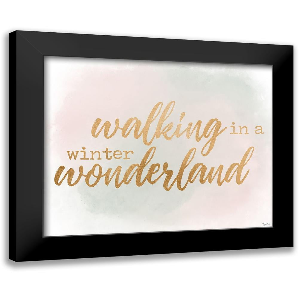 Louise, Gigi 18x15 Black Modern Framed Museum Art Print Titled - Winter ...