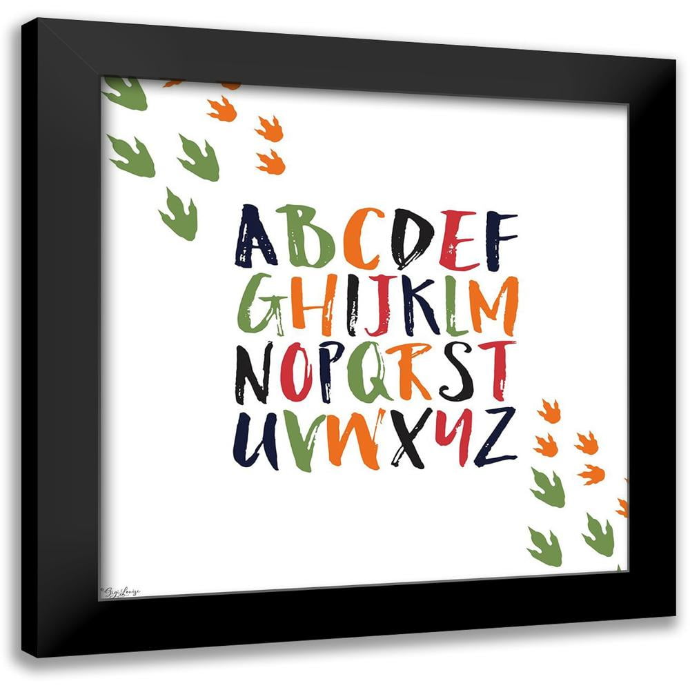Louise, Gigi 20x20 Black Modern Framed Museum Art Print Titled ...