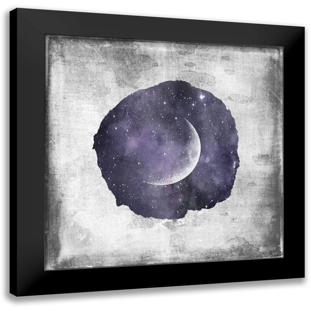 Louise, Gigi 20x20 Black Modern Framed Museum Art Print Titled - Purple ...
