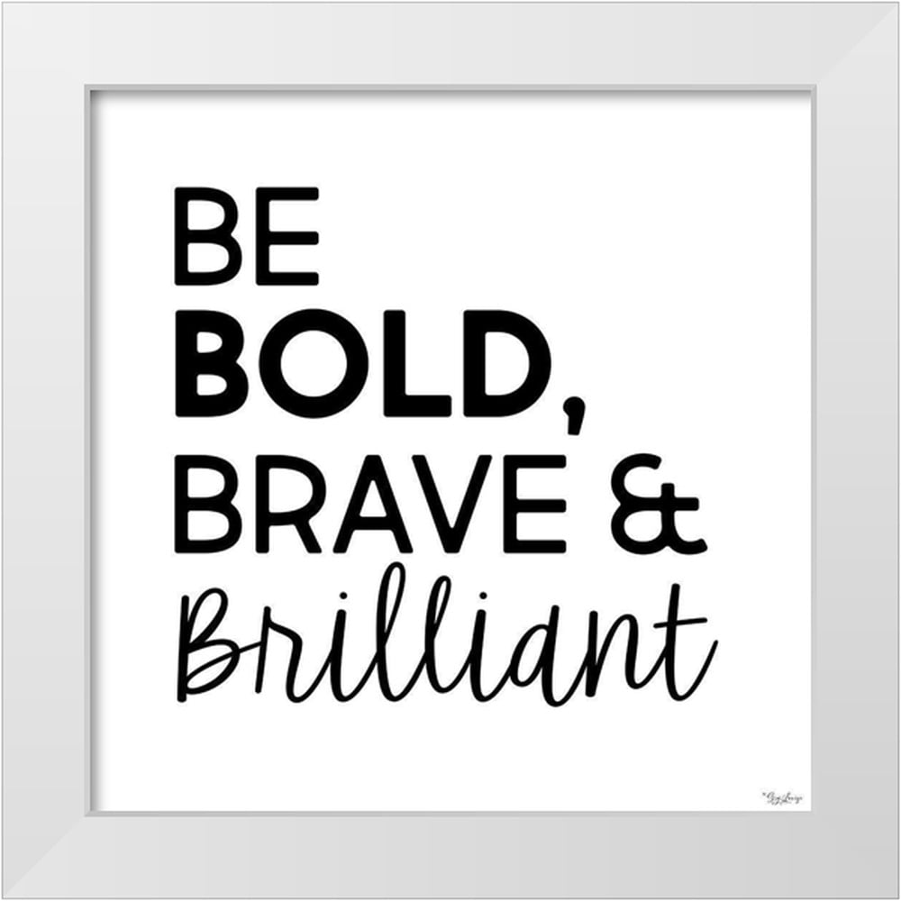 Louise, Gigi 20x20 White Modern Wood Framed Museum Art Print Titled ...