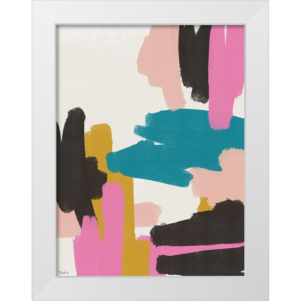 Louise, Gigi 25x32 White Modern Wood Framed Museum Art Print Titled ...