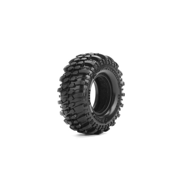 Louise RC 1-24 Super Soft Front & Rear Tire 1-18 Scale CR-Champ Tire ...