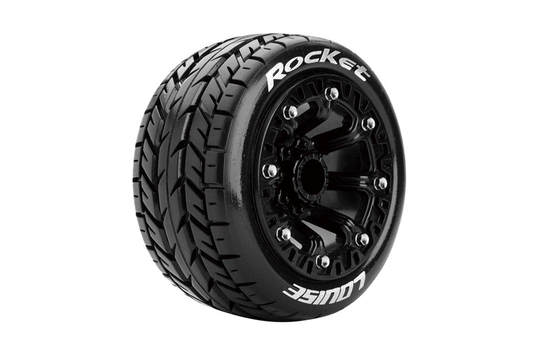 Louise RC 12 mm 1-16 Scale Hex, Soft, Mounted ST-Rocket Stadium Truck ...