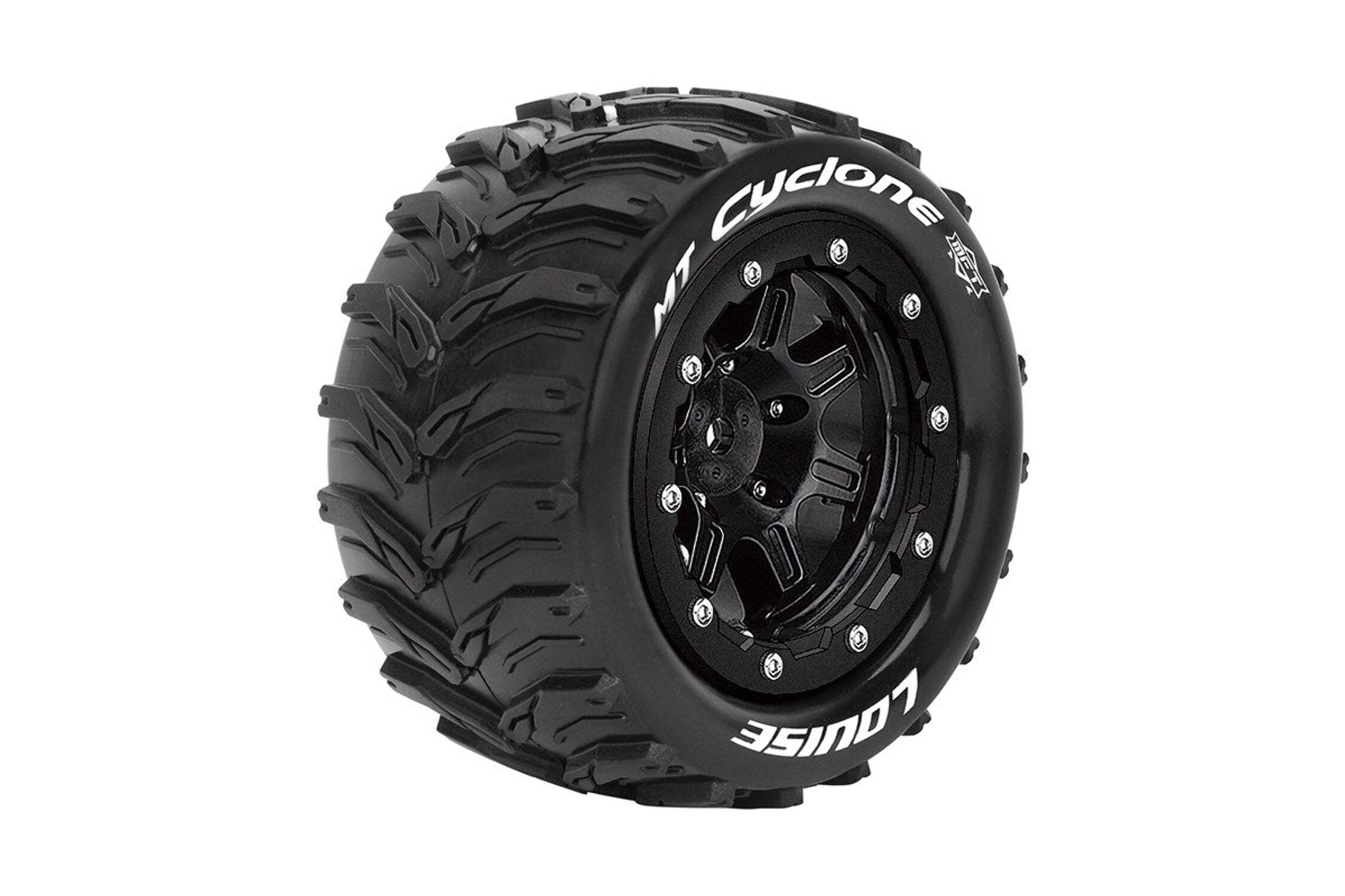L-T3331SB Louise Tires Wheels MT-CYCLONE Maxx Soft Black Belted (MFT ...