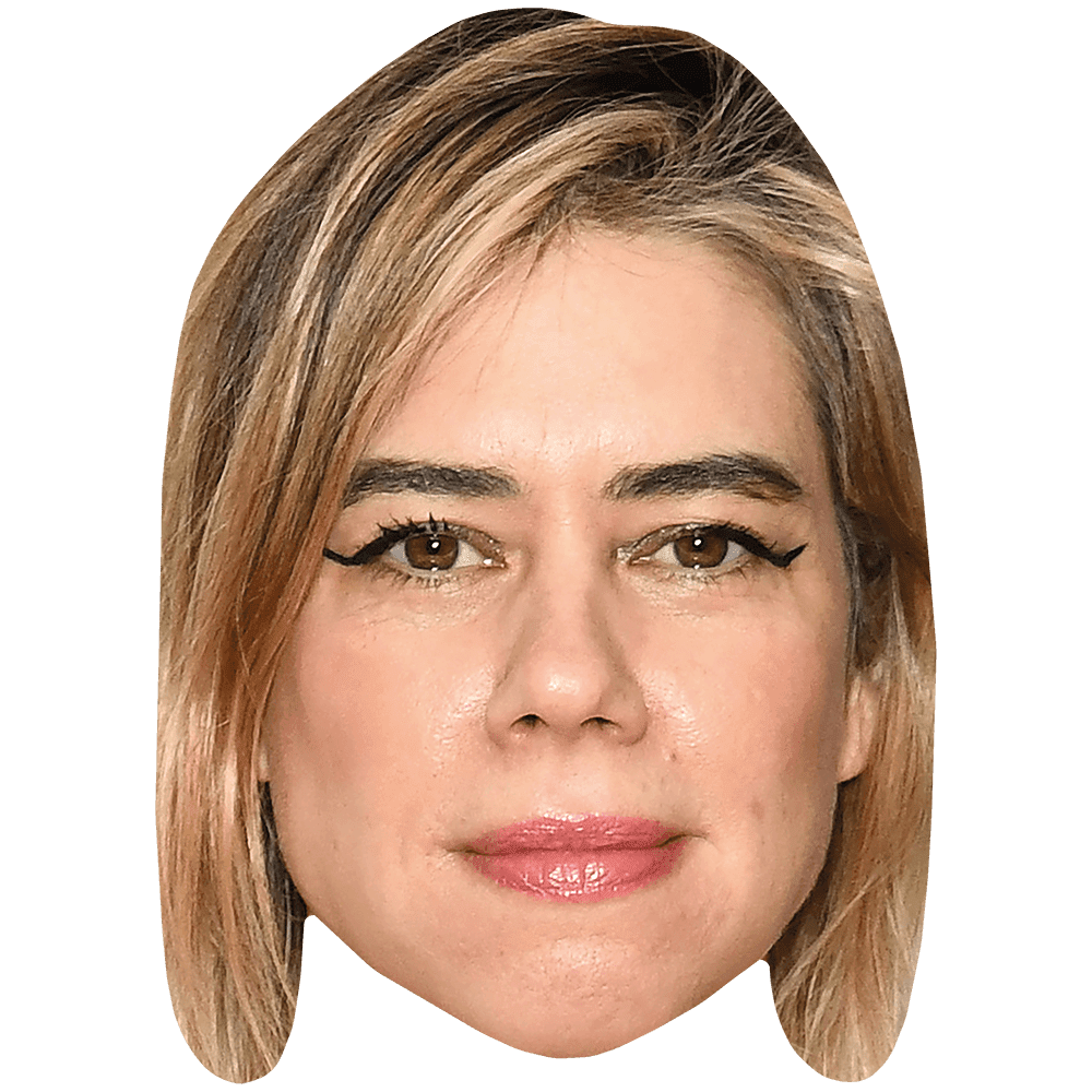 Louise Sanders (Blonde) Big Head. Larger than life mask. - Walmart.com