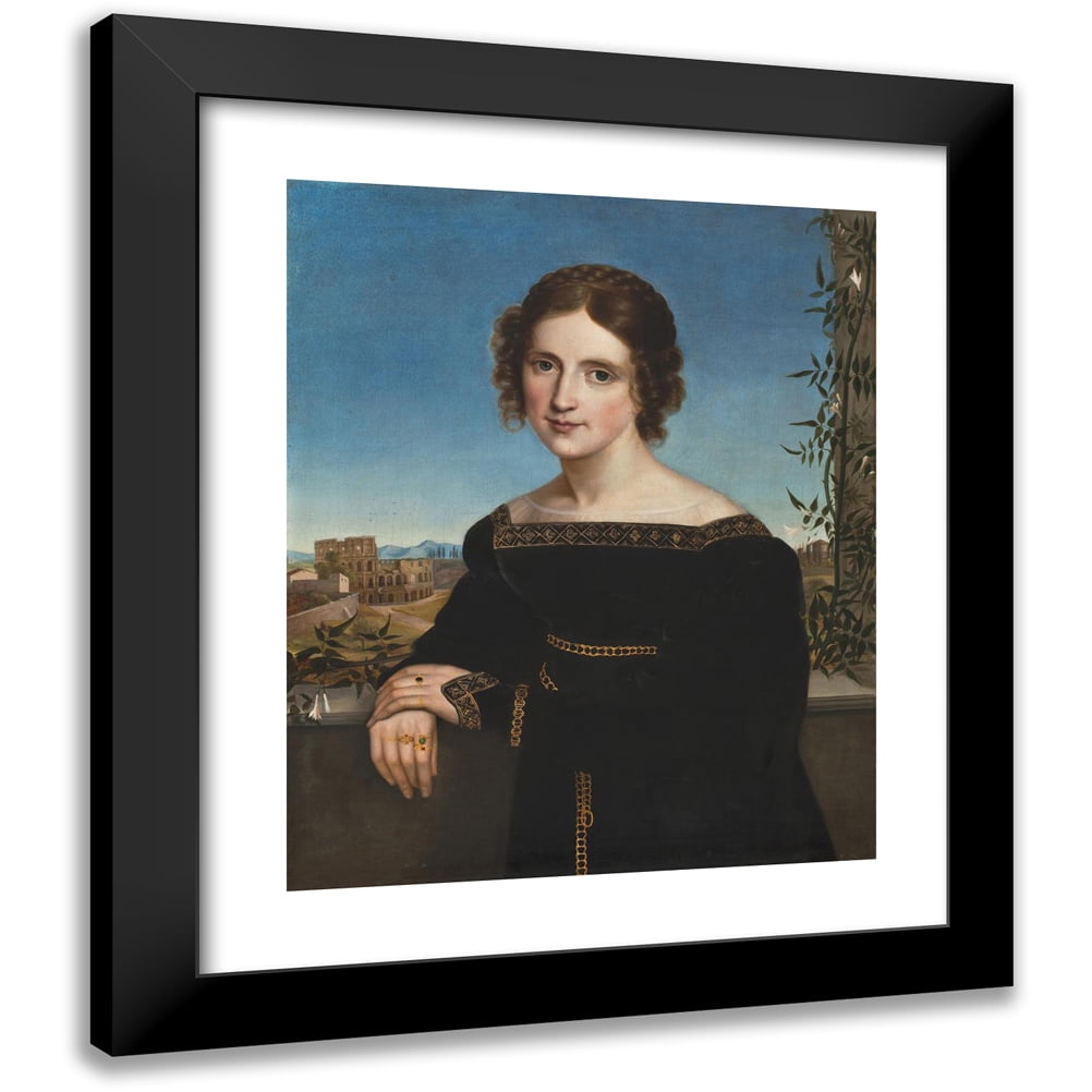 Louise Seidler 12x14 Black Modern Framed Museum Art Print Titled ...