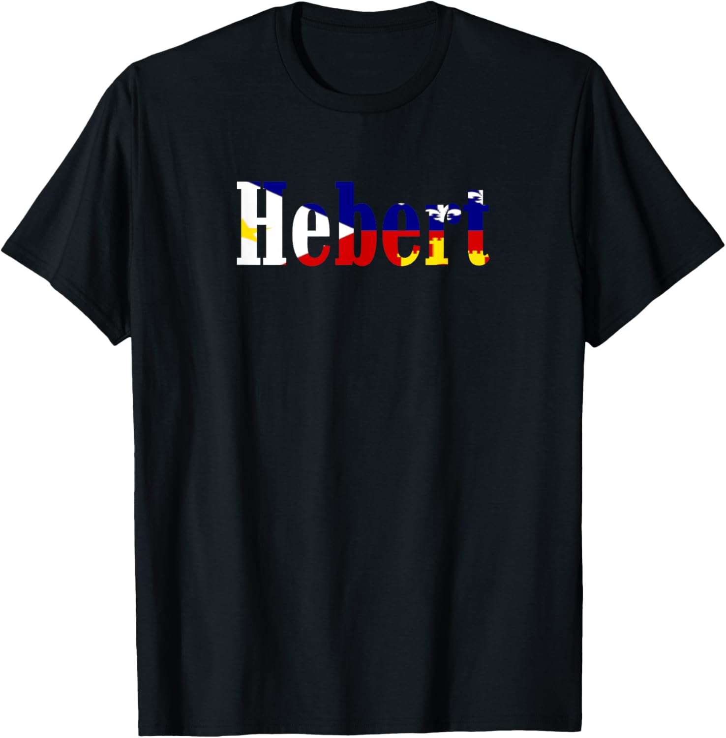 Louisiana Acadian Flag Hebert Cajun Pride Tee Shirt - Walmart.com