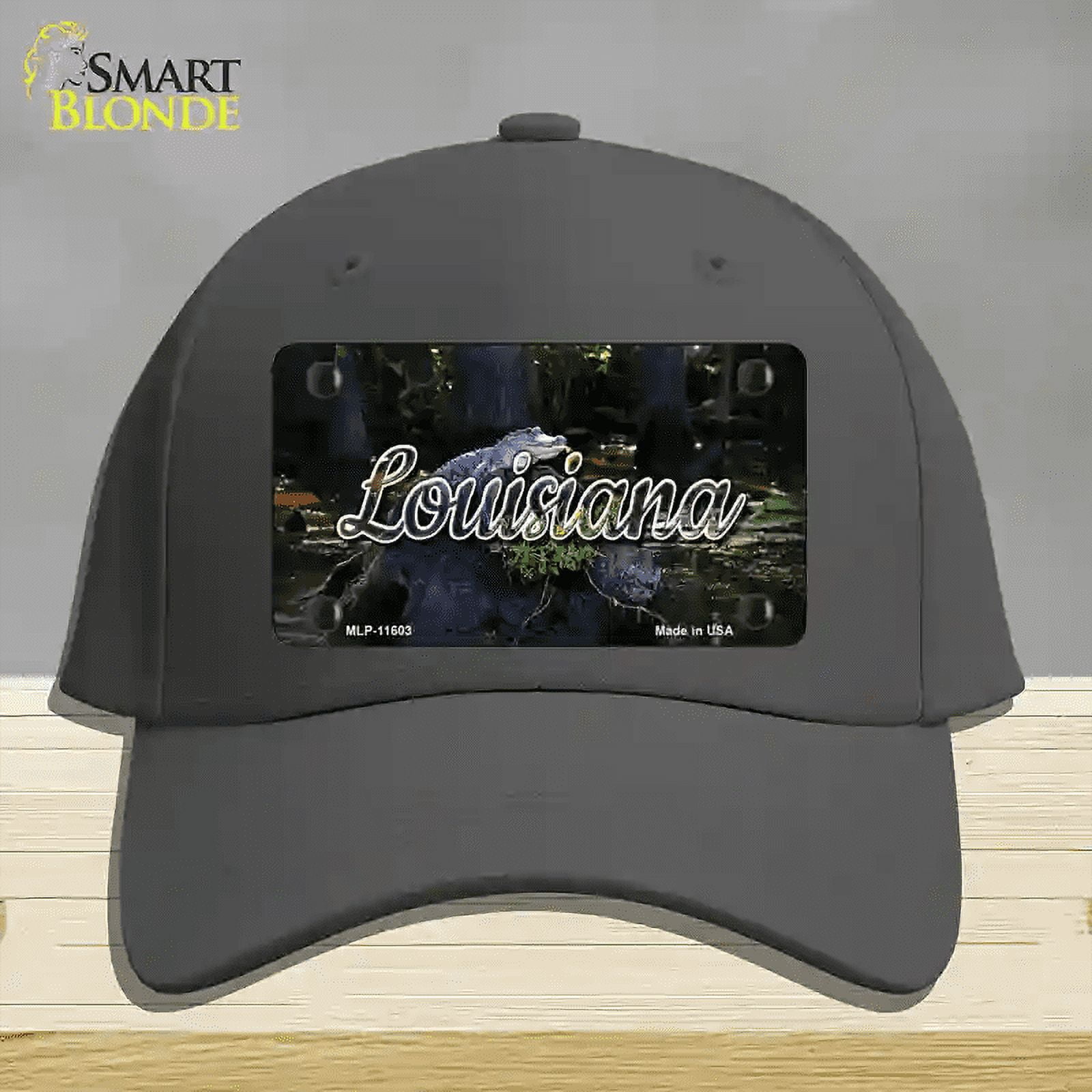 Louisiana Alligator Swamp State Novelty License Plate Hat Cotton ...