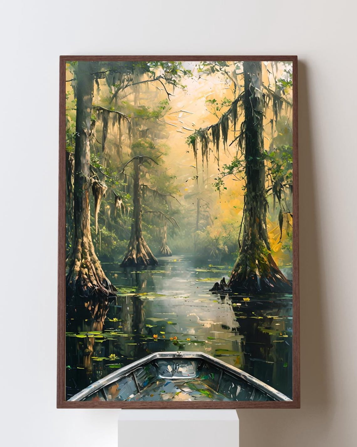 Louisiana Bayou Swamp Art Lake Martin Cypress Southern Home Decor ...