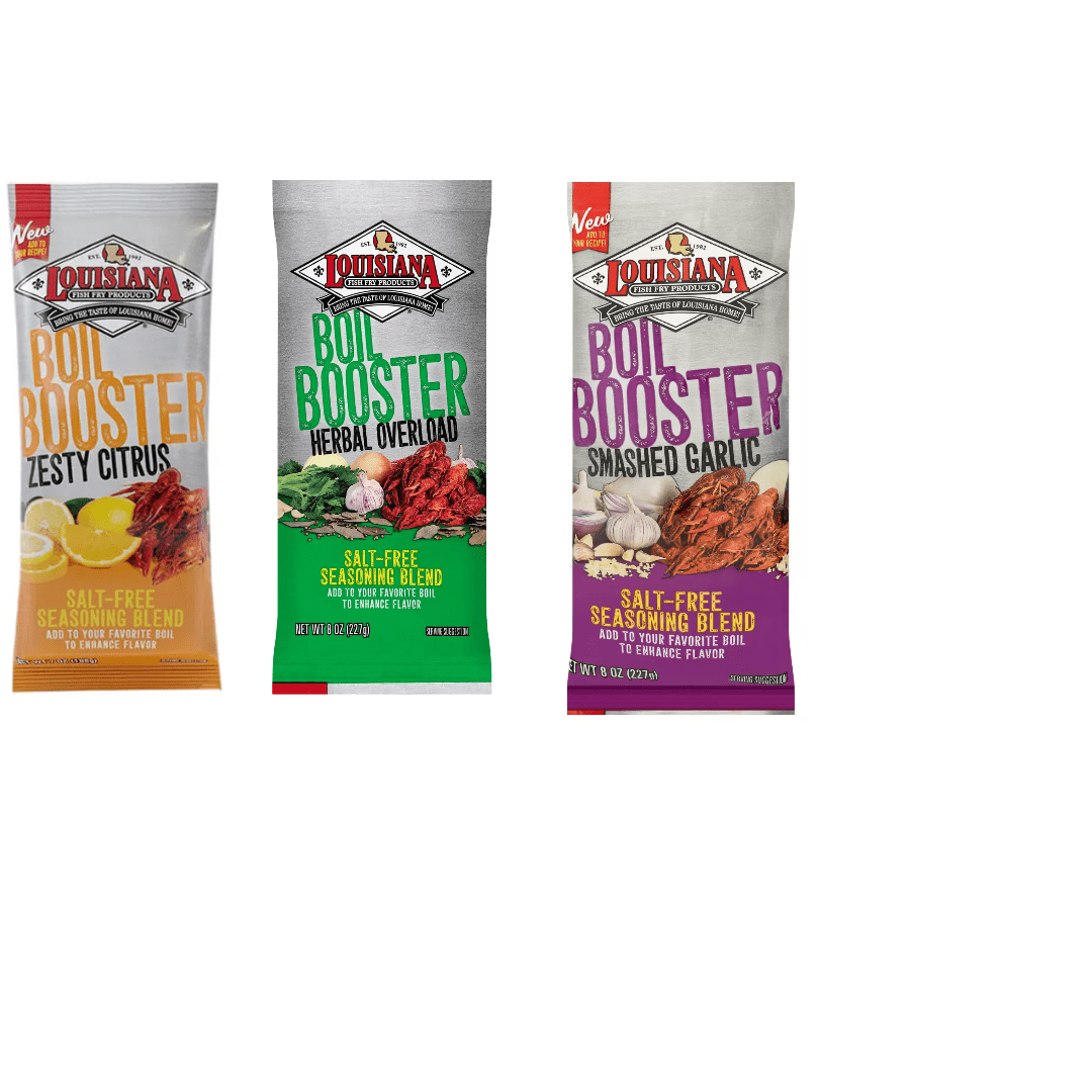 Louisiana Boil Booster Seasoning Trio – Zesty Citrus, Herbal Overload ...