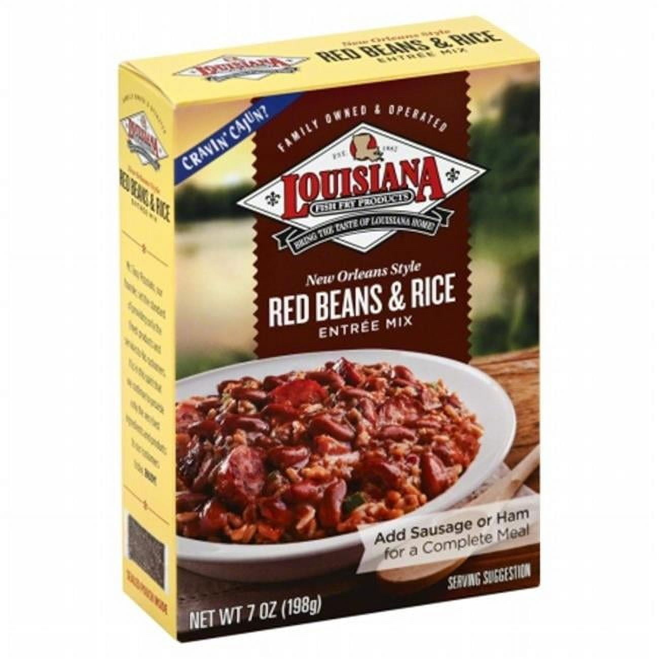 Louisiana Cajun Red Beans & Rice Entree Mix - 7 oz. - Walmart.com