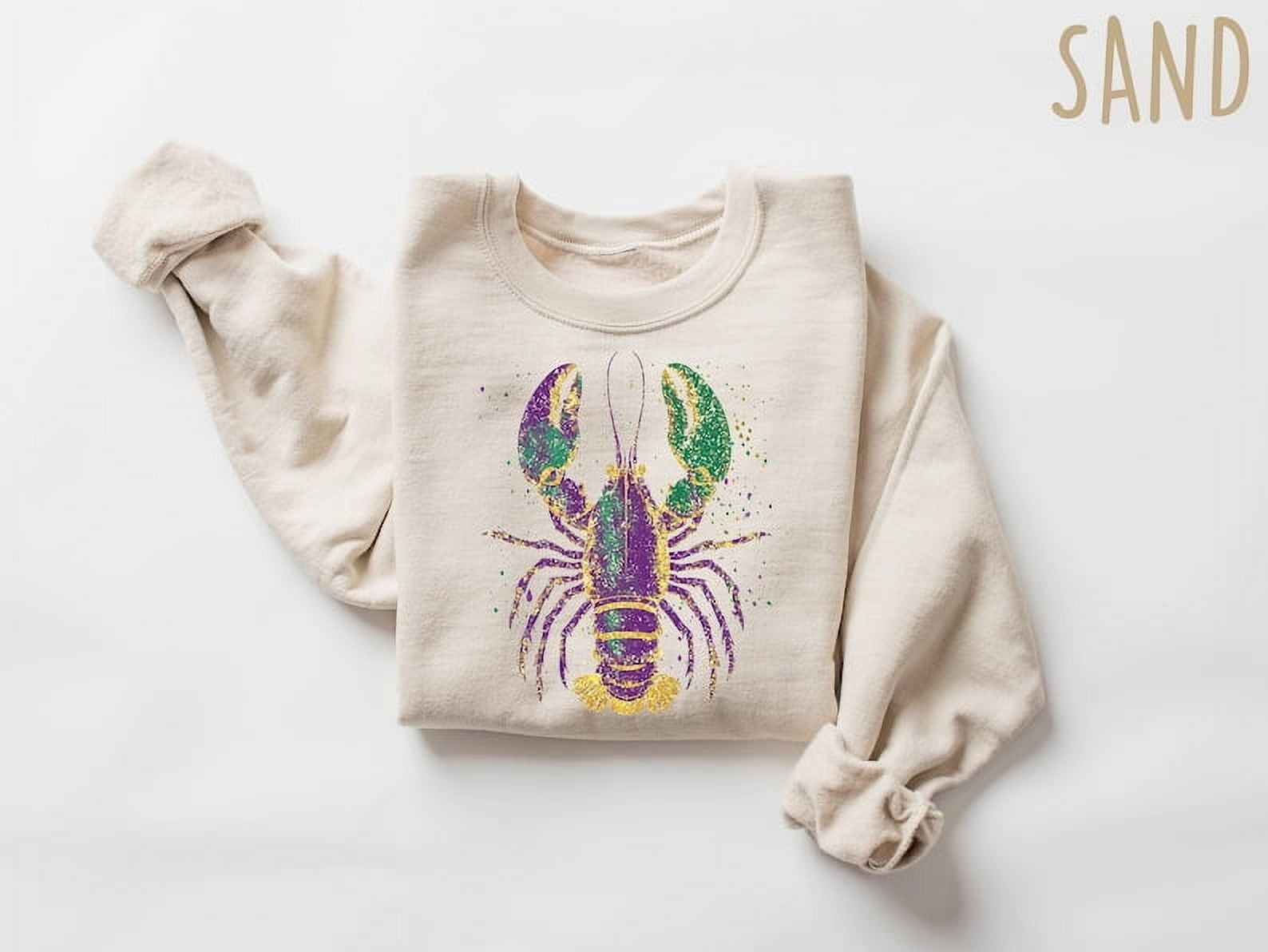 Louisiana Crawfish Shirt, Mardi Gras Crawfish Sweatshirt, Mardi Gras ...
