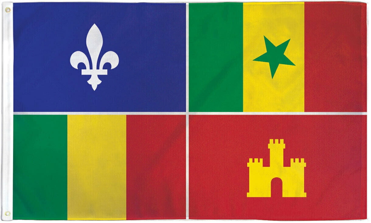 Louisiana Creole Flag